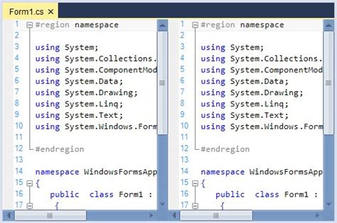Appearance In Windows Forms Syntax Editor Control Syncfusion