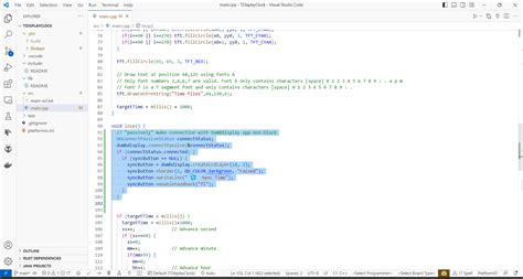 Extending A Tftespi Example With Ttgo T Display Using Platformio With Dumbdisplay 13 Steps