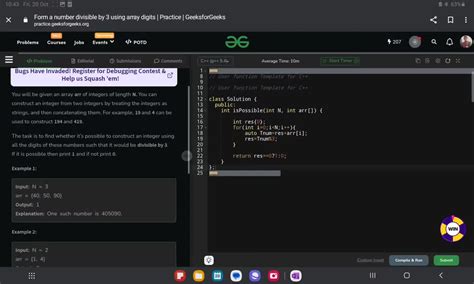 How To Solve Geeksforgeekss Pod Question Deepak Singh Posted On The Topic Linkedin