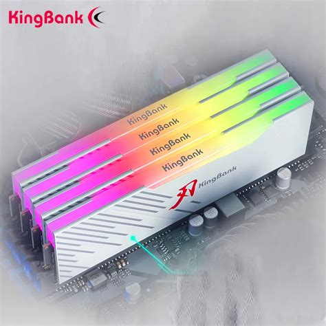 Kingbank Módulo De Memória Rgb Ddr4 Ddr5 6000 6400mhz 16gb 32gb