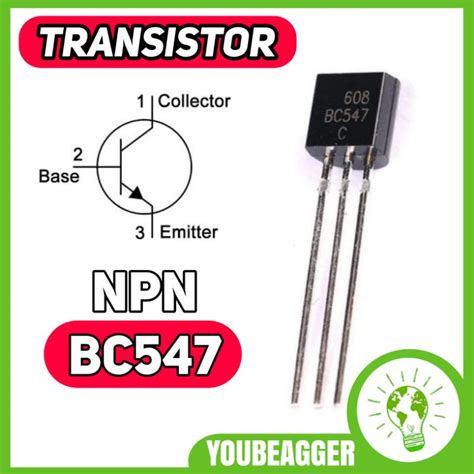 Bc547 Transistor Basic Knowledge Pinout Application 55 Off