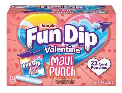 Dulce En Polvo Con Palitos De Dulce Fun Dip San Valentín Mys Mercadolibre
