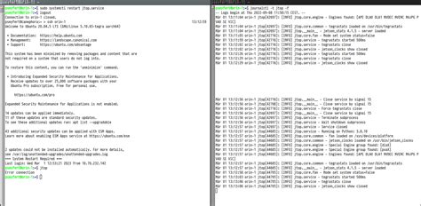 Error Connection On Nvidia Orin Jetson Small Developer Kit With