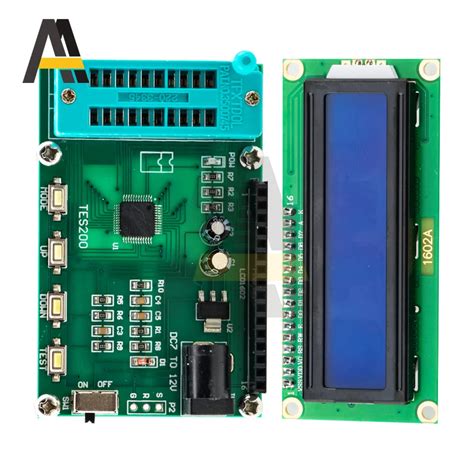 Tes200 Digital Integrated Circuit Tester 74 Series 40 Series Ic Logic Gate Testing Integrated