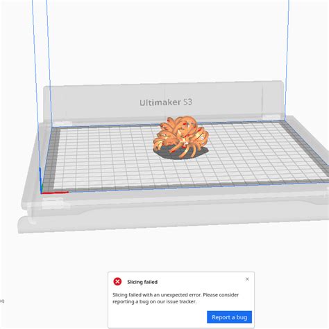 Slicing Fails In 521 But Slices Fine In 441 · Issue 14079 · Ultimakercura · Github