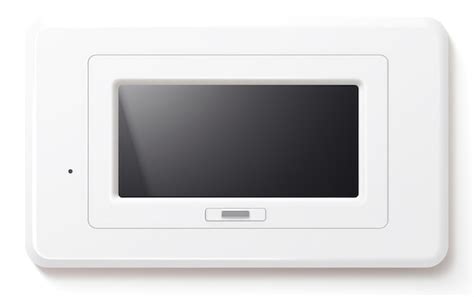 Premium Ai Image Lcd Peephole Viewer Technology On White Background