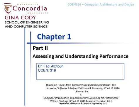 Lec P Performance Good Lecture Notes Computer Organization And