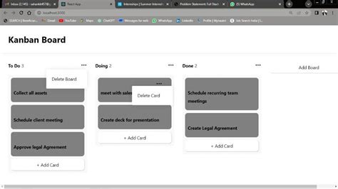 Ankit Sahu On Linkedin Kanban Board Assignment