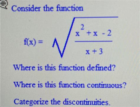 Solved Consider The Functionf X X2 X 2x 32where Is This