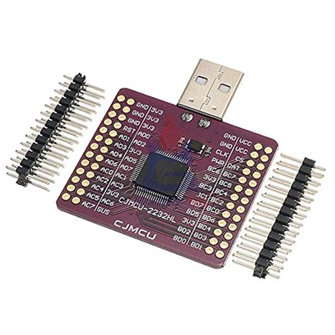 Banghotfire CJMCU 2232 FT2232 HL USB To UART FIFO SPI I2C JTAG RS232 Module FT2232HL N9P6 Wine