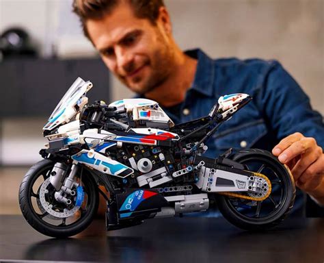 乐高 LEGO Technic 宝马 BMW 摩托车 M1000 拼装积木玩具 博派创意礼品小铺