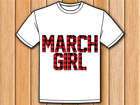 March Girl Graphic By Abagaelhayes12 · Creative Fabrica
