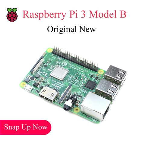 Original Raspberry Pi 3 Model B 3b Development Board Kit New Aluminum Chip 4 Core Cpu 14ghz