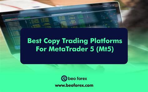 Best Copy Trading Platforms For Metatrader 5 Mt5