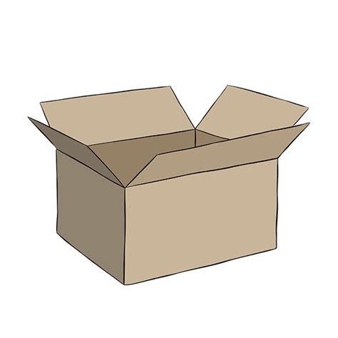 Trunk Box Drawing At Edward Criss Blog