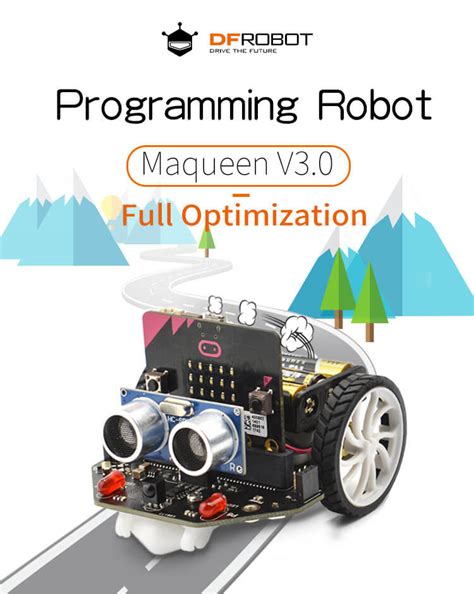Micromaqueen Educational Robot Platform Wo Microbit