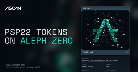 Lets Explore The Tokens Meet Ascan The Aleph Zero Token Explorer