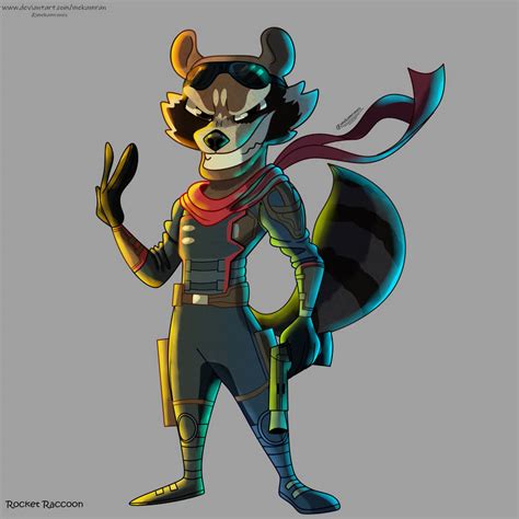 Rocket Raccoonmarvelendgamegotg By Mekamran On Deviantart