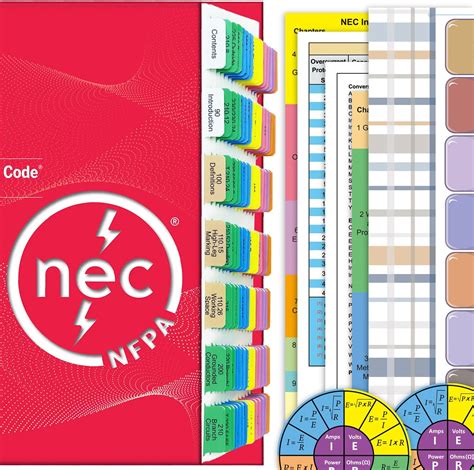 2025 nec code book tabs vince m bray