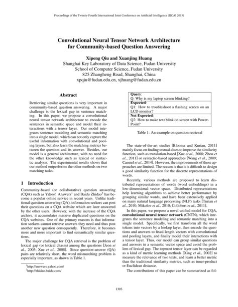 Convolutional Neural Tensor Network Architecture For