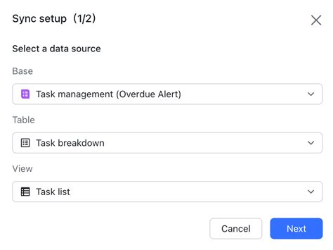 Sync Data Between Bases