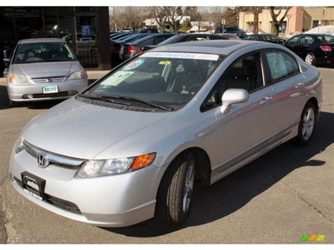 2008 Alabaster Silver Metallic Honda Civic Ex L Sedan 45497345 Photo