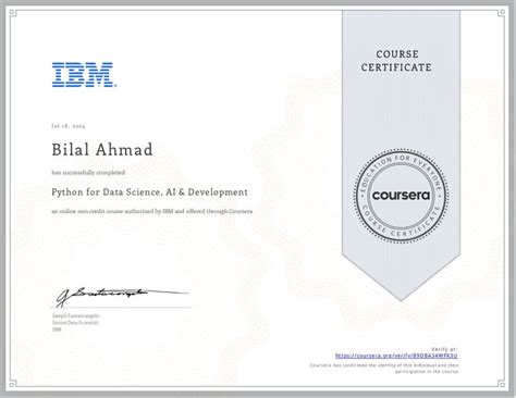 Python Datascience Ai Development Coursera Onlinelearning