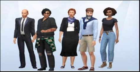 Characters Created On The Sims 4 Platform Download Scientific Diagram