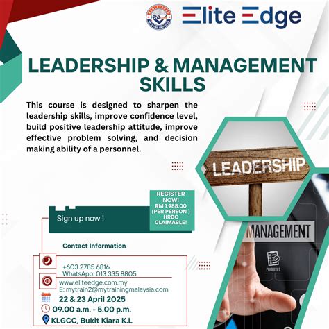 Leadership And Management Skills 2 Days Elite Edge