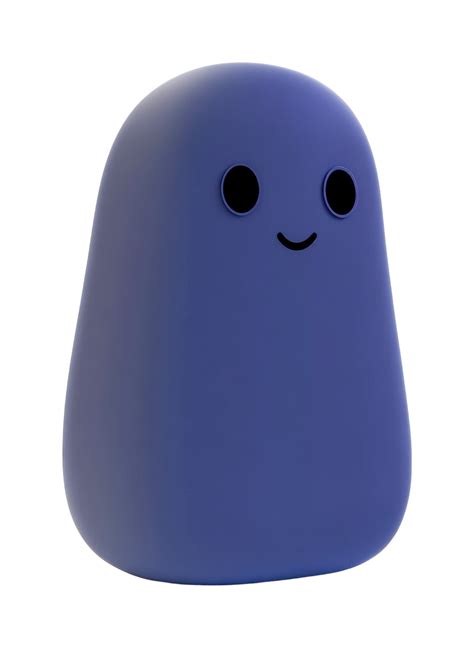Cute Blue Blob Character With Smiling Face 60810879 Png