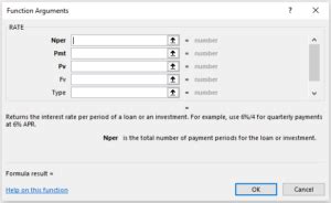 RATE Function In Excel Formula Examples How To Use