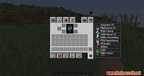 Status Effect Timer Mod 1Minecraft
