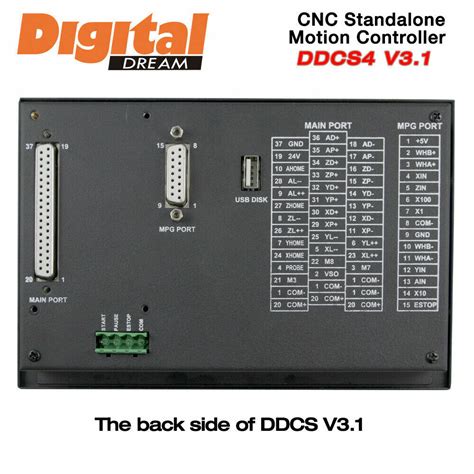 4 Axis Motion Controller Offline Cnc 500khz Cnc Standalone Control Ddcs V31 Ebay