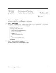 CMPSC 465 SP22 Recitations 1 Pdf CMPSC 465 Data Structures