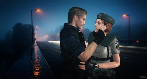 Wesker And Jill Re1 Remake Banner Like Suicide By Ariafushiguroedit
