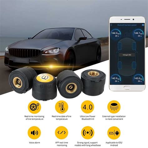 Блутут Ble Tpms сензори за налягане на автомобилни гуми гр София Толстой • Olx Bg