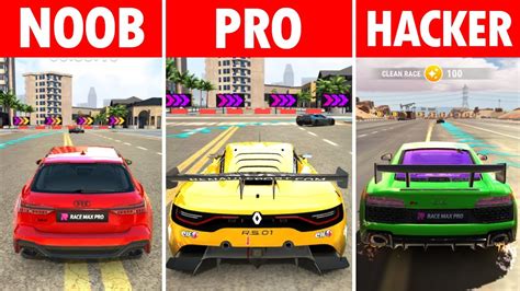 NOOB Vs PRO Vs HACKER In Race Max Pro YouTube NOOB Vs PRO Vs HACKER In Race Max Pro YouTube