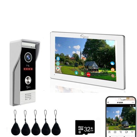 1080p 7 Inch 10 Wifi Video Doorbell Intercom Tuya Smart Home Wireless Zhongshan Anjielo Smart