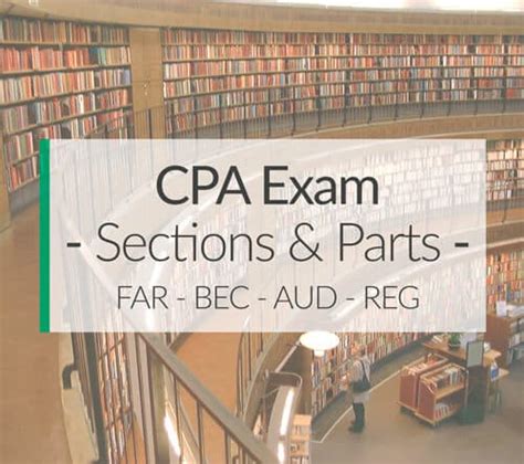 CPA Exam Sections Format Structure Content Each Part Explained