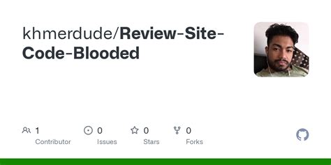 Github Khmerdude Review Site Code Blooded