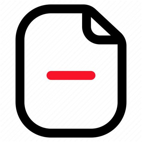 Delete File Remove Document Trash Bin Icon Download On Iconfinder