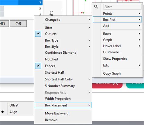 Solved Control Display Of Box Plot Points In Grouped Chart Based On