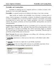 Linear Algebra Statistics Lecture8 Pdf Linear Algebra Statistics