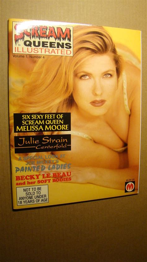 Scream Queens Illustrated 4 Nm 94 Julie Strain Sex Symbol Famous