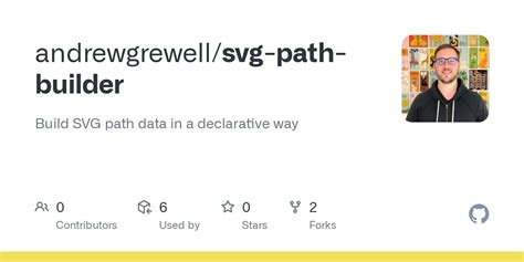 GitHub Andrewgrewell Svg Path Builder Build SVG Path Data In A
