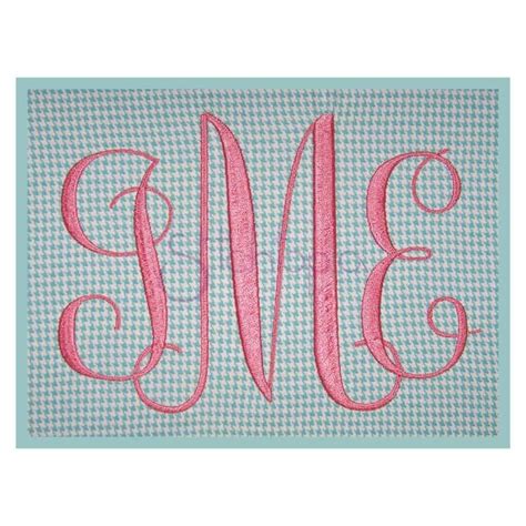 Bailey Monogram Set 35 4 45 5 Stitchtopia