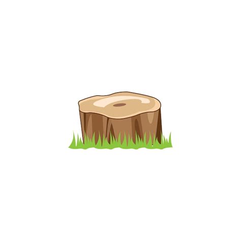 Premium Vector Tree Trunk Icon