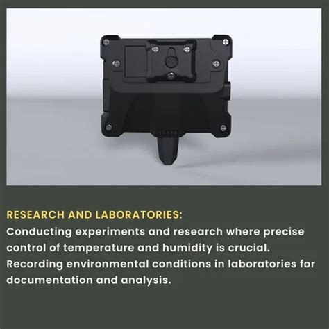 Bluetooth Temperature Humidity Data Logger With Nos External Temperature Sensor At