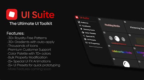 [plugin] ui suite the ultimate ui toolkit community resources