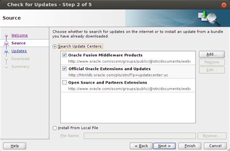 jdev installation set up for running webcenter spaces instance techartifact